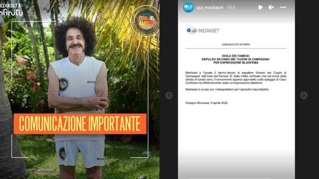 Isola dei Famosi, Ivano o Tiziano Leonardi: chi sostituirà Silvano?