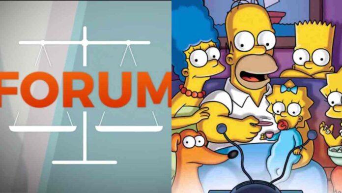 Forum, la giudice perde la testa: i Simpson avevano previsto tutto